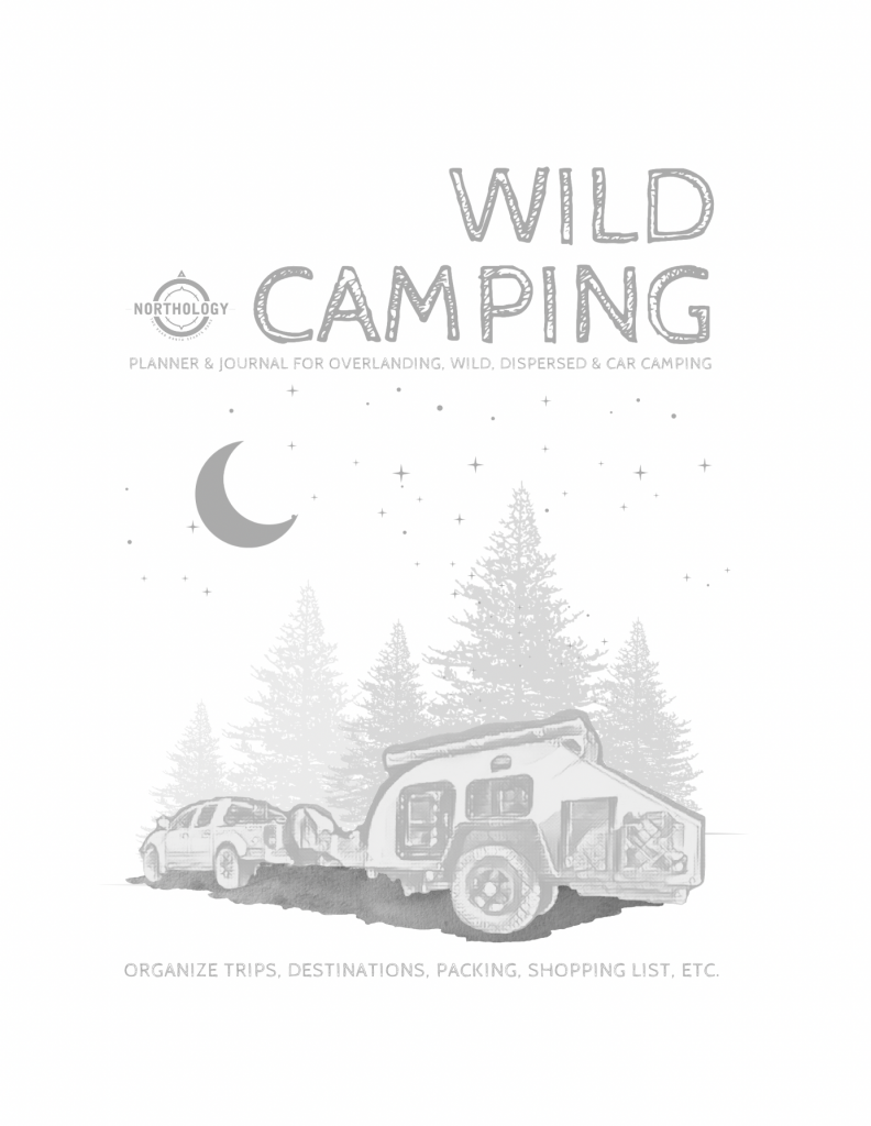 Printable Wild Camping Journal & Planner – Northology Adventures